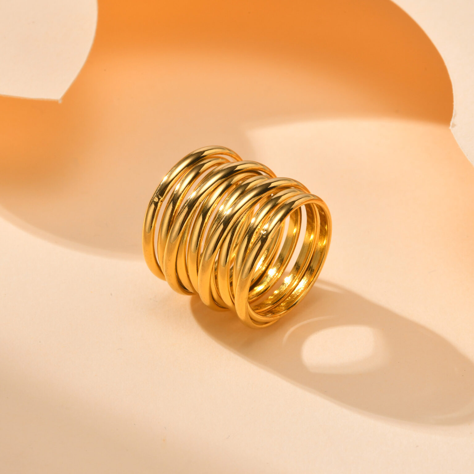 Siena Spiral Ring - The Cousin Company